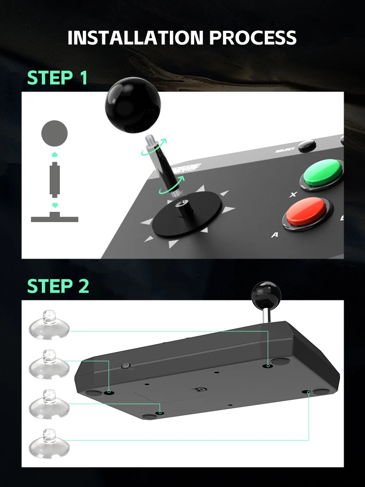 Y3 Arcade Game Stick 4k M8 Classic Gaming Console For Windows Android ...