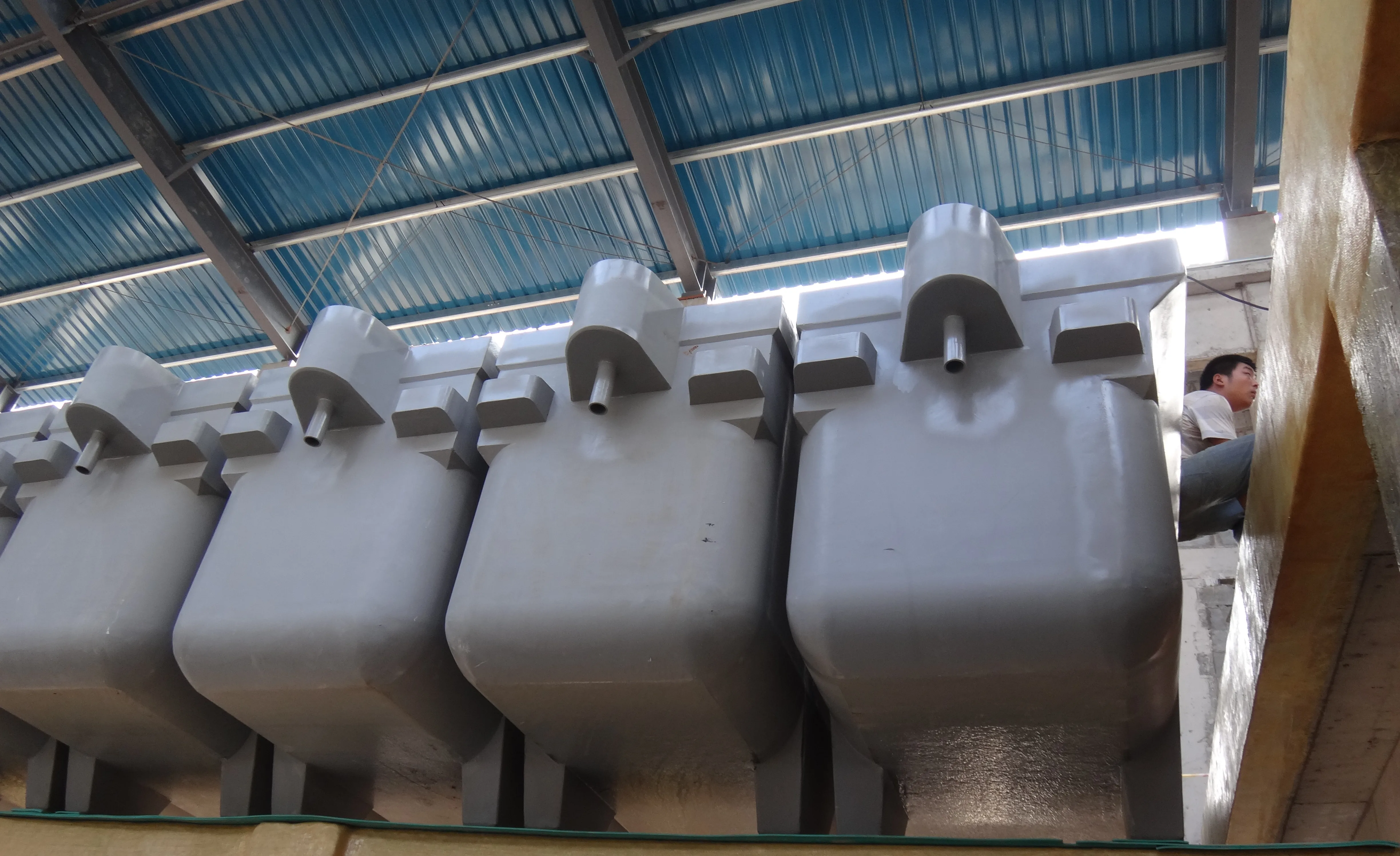 Copper Cathode Production Line Frp Electrolytic Cells - Buy Copper ...