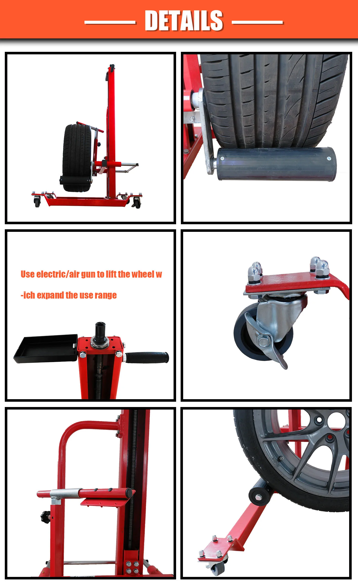 Quick Tyre Lifter Tool for Easy Wheel Lifting - OEM Available