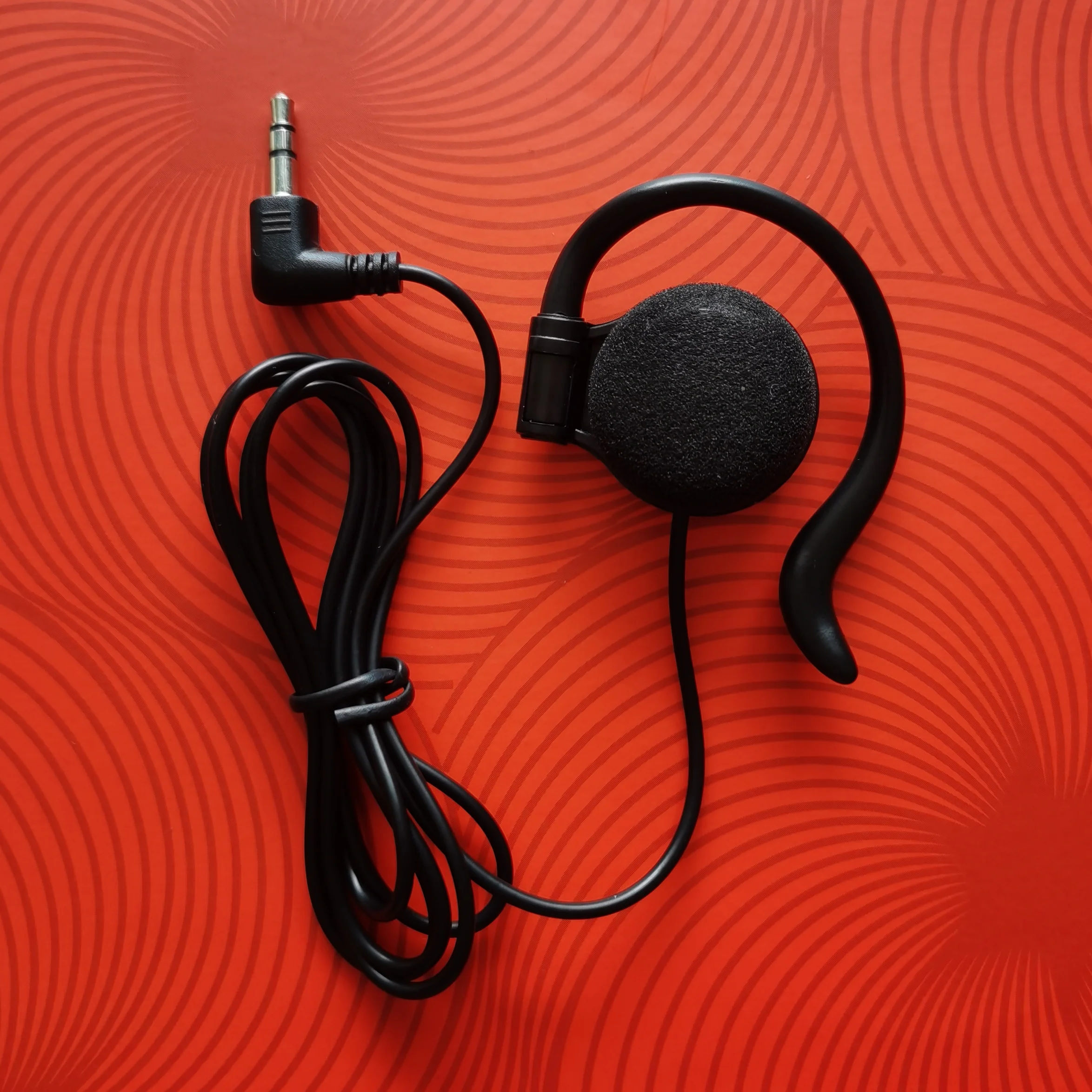 Headphone Oem Mini D Shape Mono Earphone For Monitor Tour Guide System ...