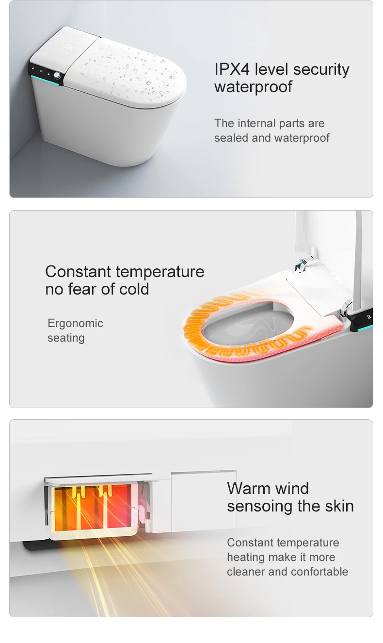 Wc Toilet Self Smart Toilet Intelligent With Voice Function| Alibaba.com