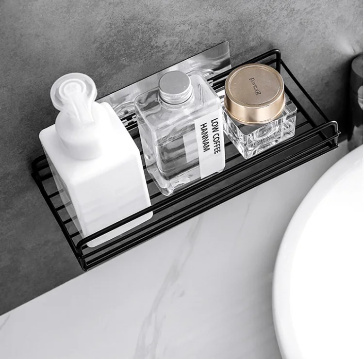 Biumart Bathroom Storage Rack Organizer Shelf Bathroom Shower Wall ...