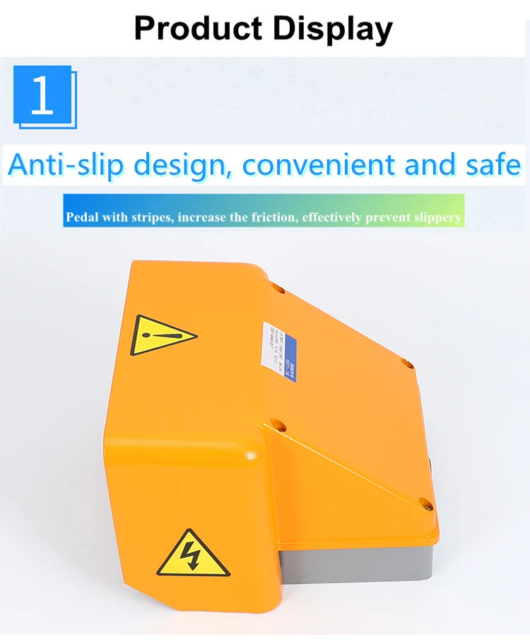 YDT1-18 Foot Switch - Double Waterproof Control for Bending Machine Punch