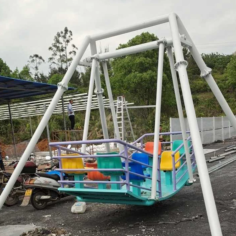 Mini Outdoor Pirate Ship Ride New Unpowered Amusement Park Attractions ...