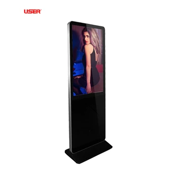 Programmable Lobby 46 Inch Floor Stand Lcd Screen Advertising Stand ...