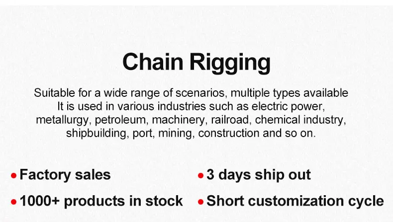 Wholesale Chain Lifting Sling 4 Way 4leg Alloy For Lifting Rigging ...