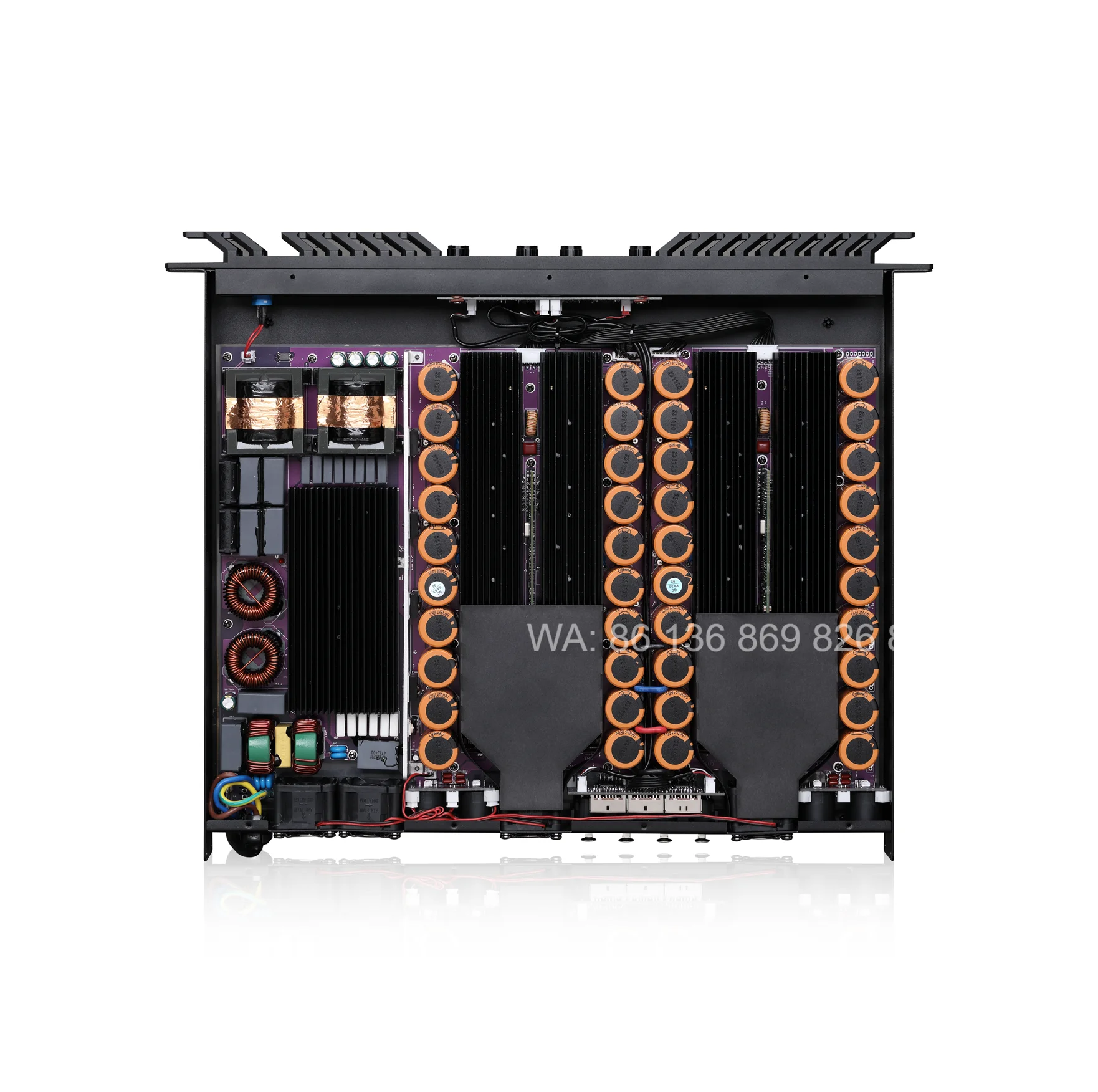 DJ Power Amplifier 5000 Watts 1u Class D 4 Ch 1u High Power Digital ...