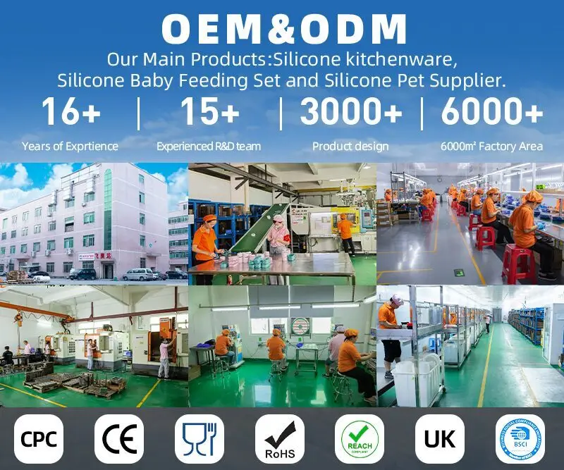 Flexible Stretchable Silicone Lids - Food Grade Sealing