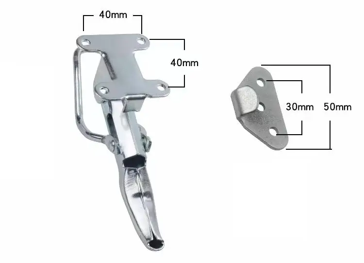 Steel Truck Body Parts Trailer Spring Loaded Latch Truck Toggle Latch ...