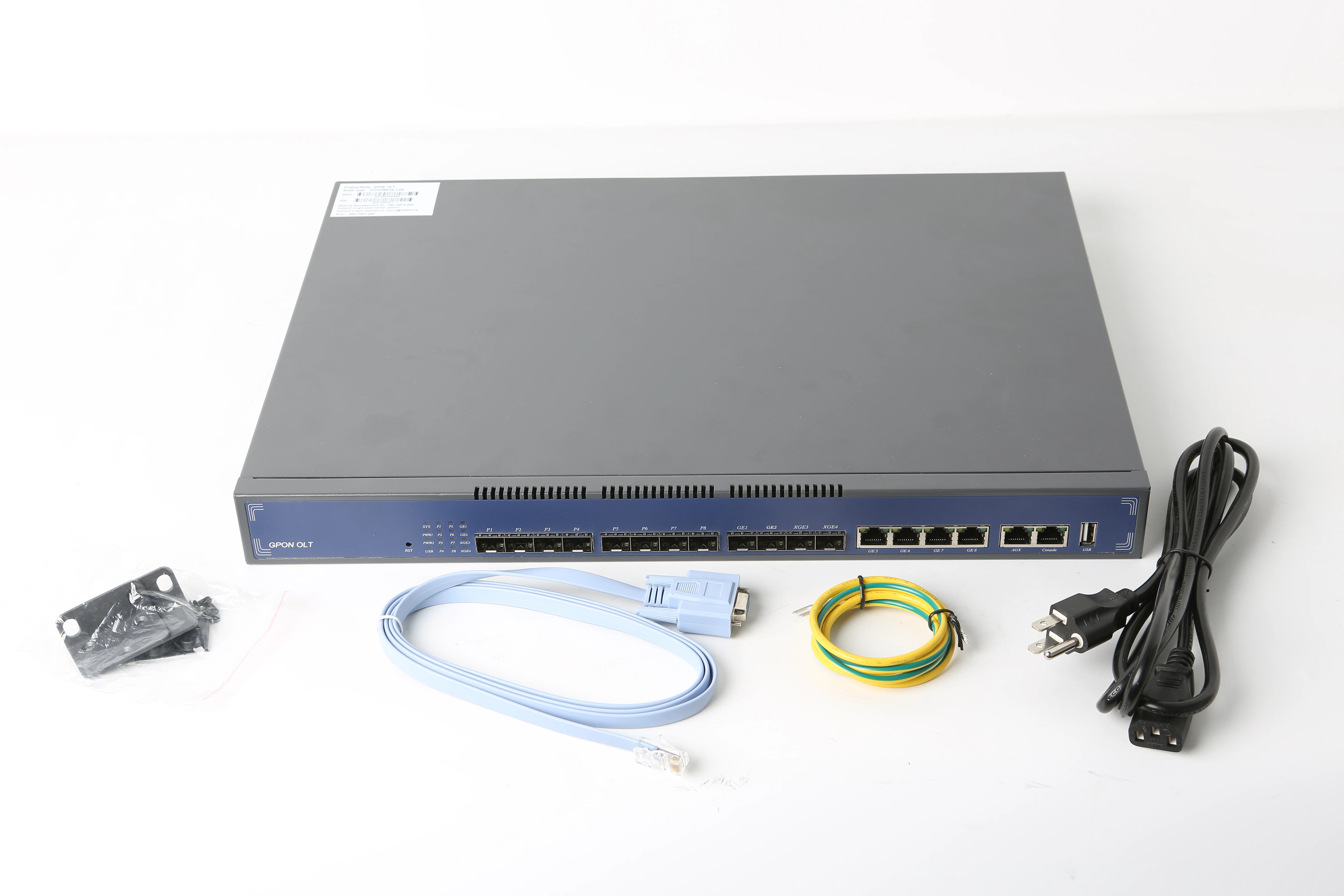 Gpon olt 8 ports ftth olt 1u rack supplymost brand ftth solutions onu ...