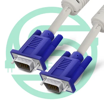 Wholesale 15pin High Speed Good Quality Vga Cable 3+4 White Male To ...