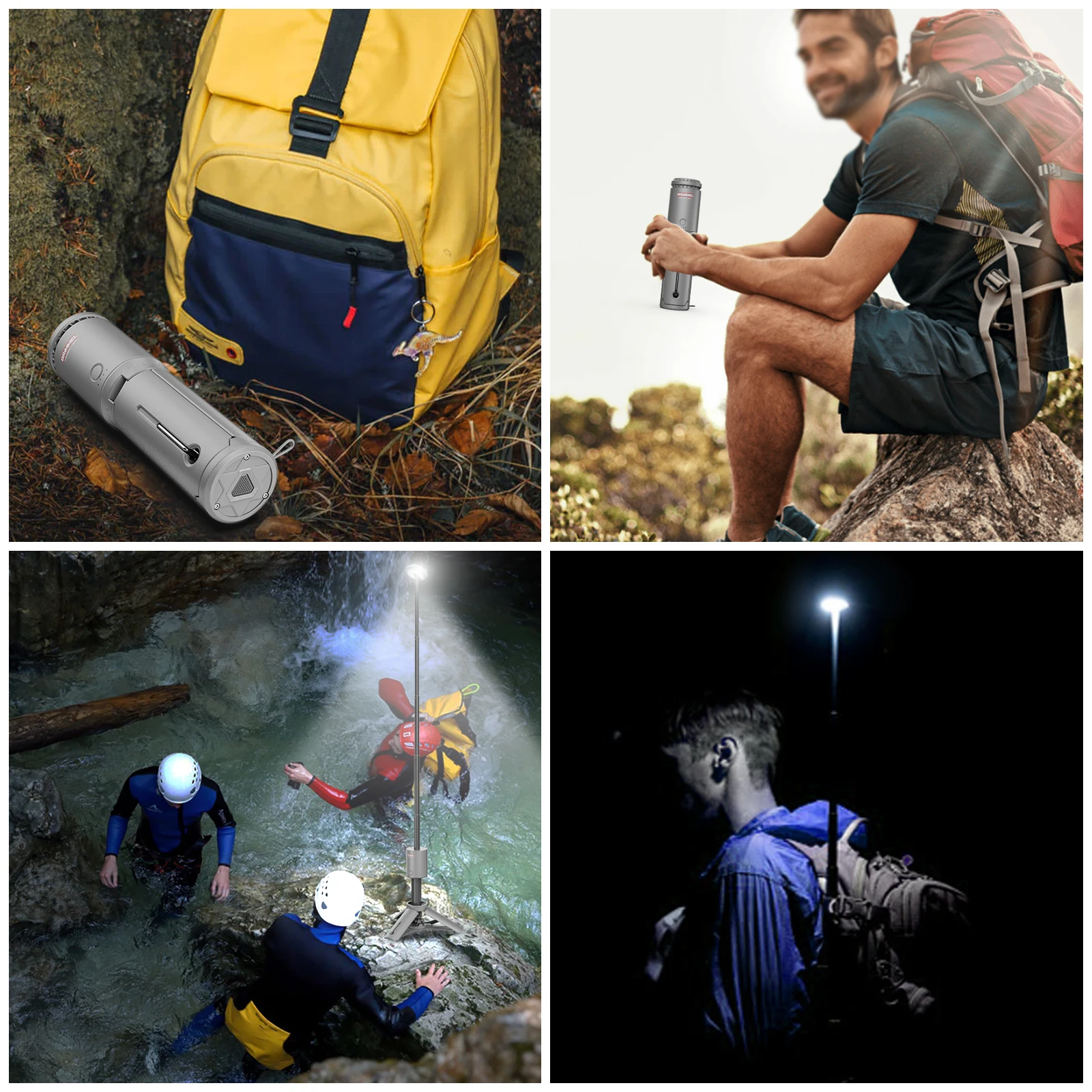 Vertak Rechargeable Adjustable Spotlight Emergency Lantern
