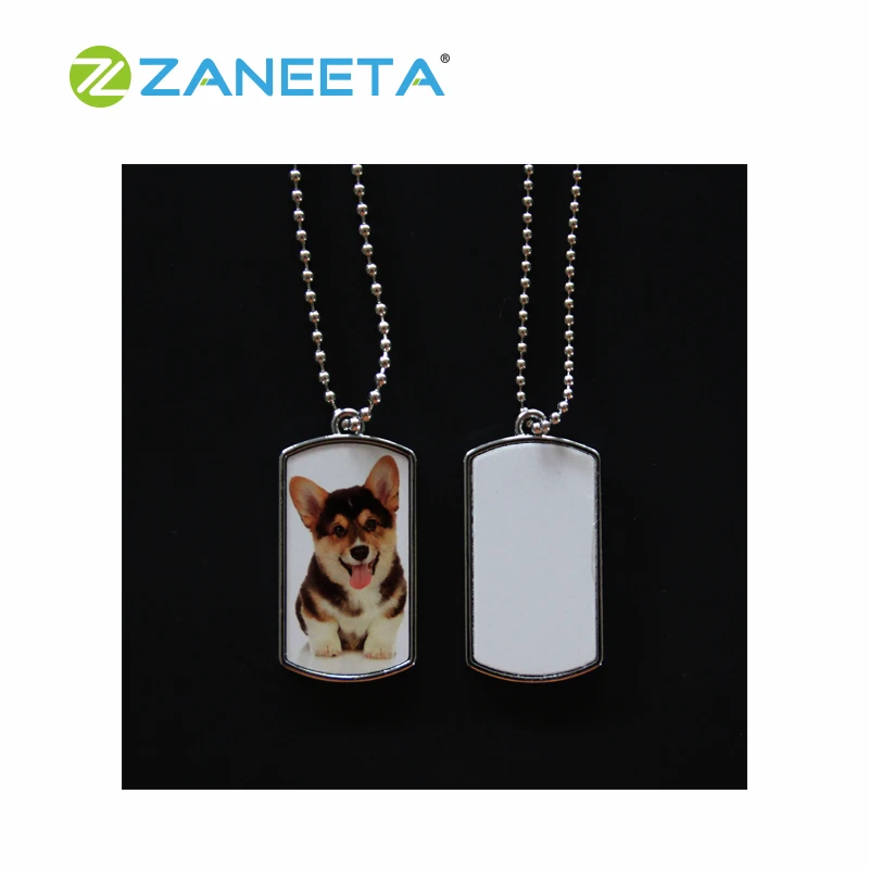 Custom Sublimation Metal Dog Tags - Perfect Promotional Gifts