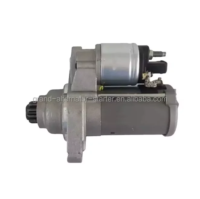 12V 1.2KW 10T Starter Motor for VW Polo Golf A6 - GRANDAUTO