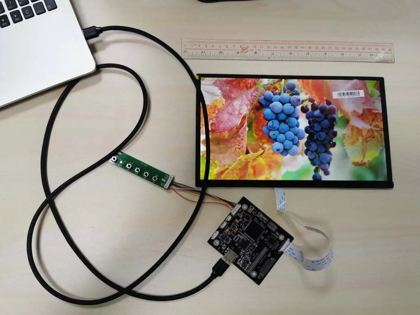 USB Type C Signal and Power Input - Lvds/edp Output Board