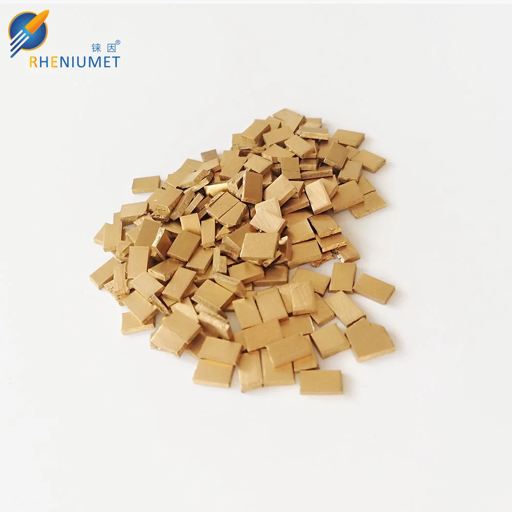 99.99% Gold-Germanium Alloy Particles, Au99Ge1 Pellet for Evaporative ...