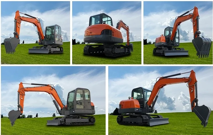 6ton R360 MINI Multipurpose Track Construction Equipment