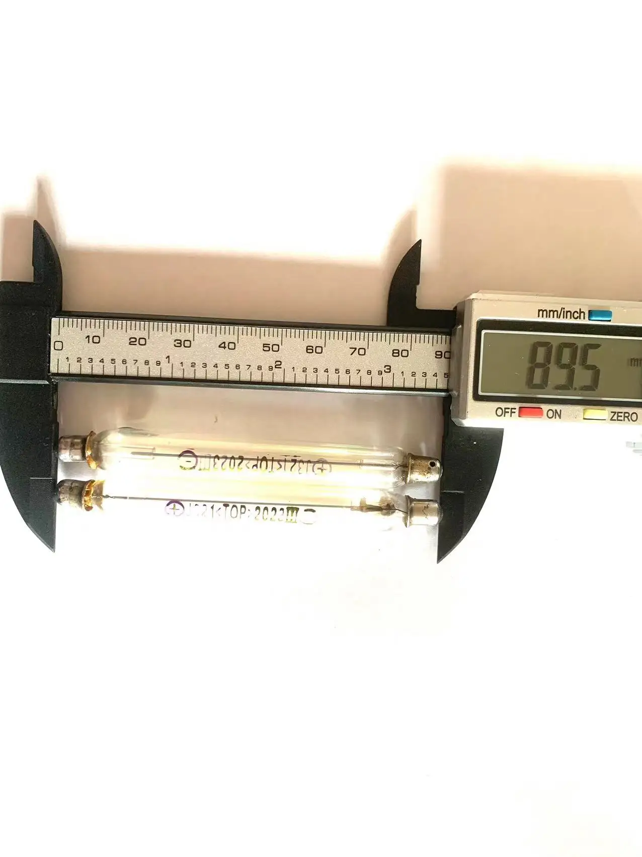 J321 Glass Type Counting Tube Gamma And Soft Beta Radioactive Detection ...