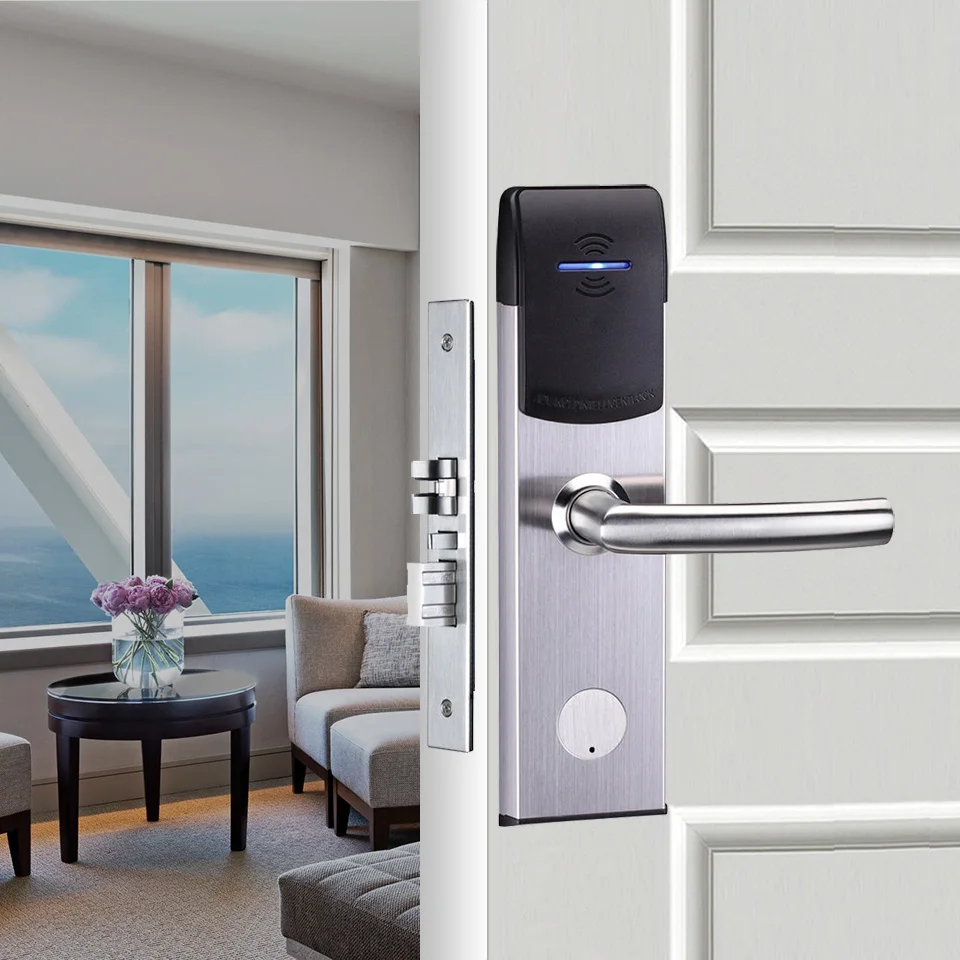 Intelligence Key Card Reader Hotel Lock System - Secure & Smart