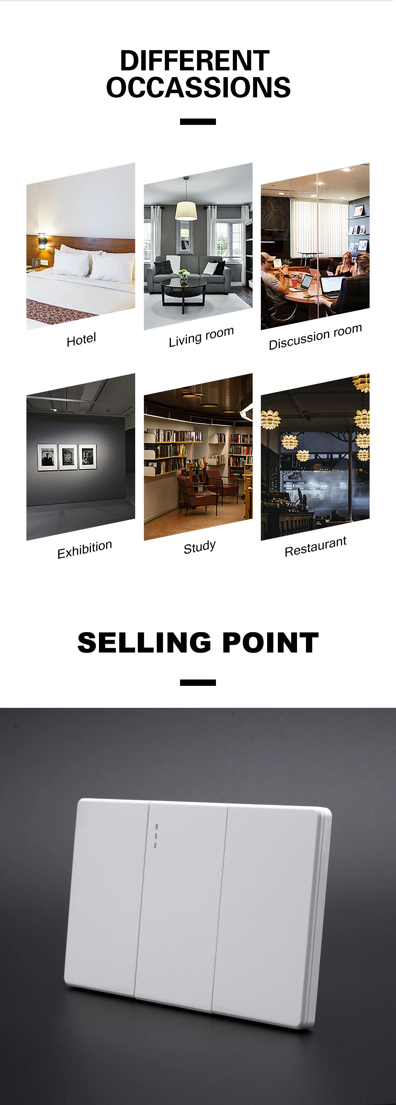 Modern Apagadores with Light - Slim & Ultrathin Switches