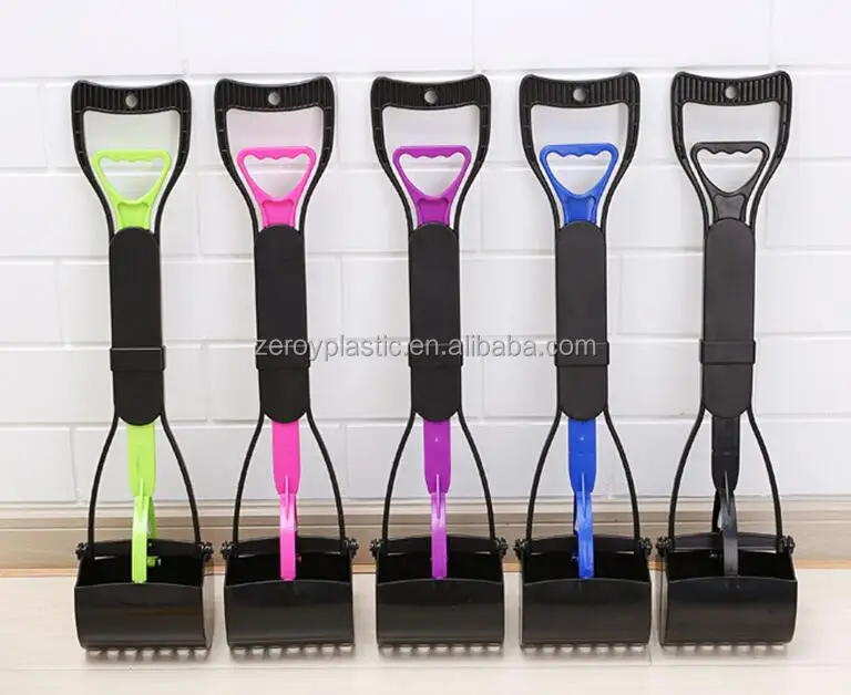 Portable Poop Scoop Shovel Dogs Waste Picker Up Foldable Pvc Pet Dog ...