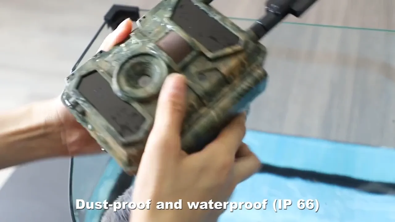 Hunting Camera 4g 3g 2g Trail Cam Lte Solar Panel For With Cellular ...