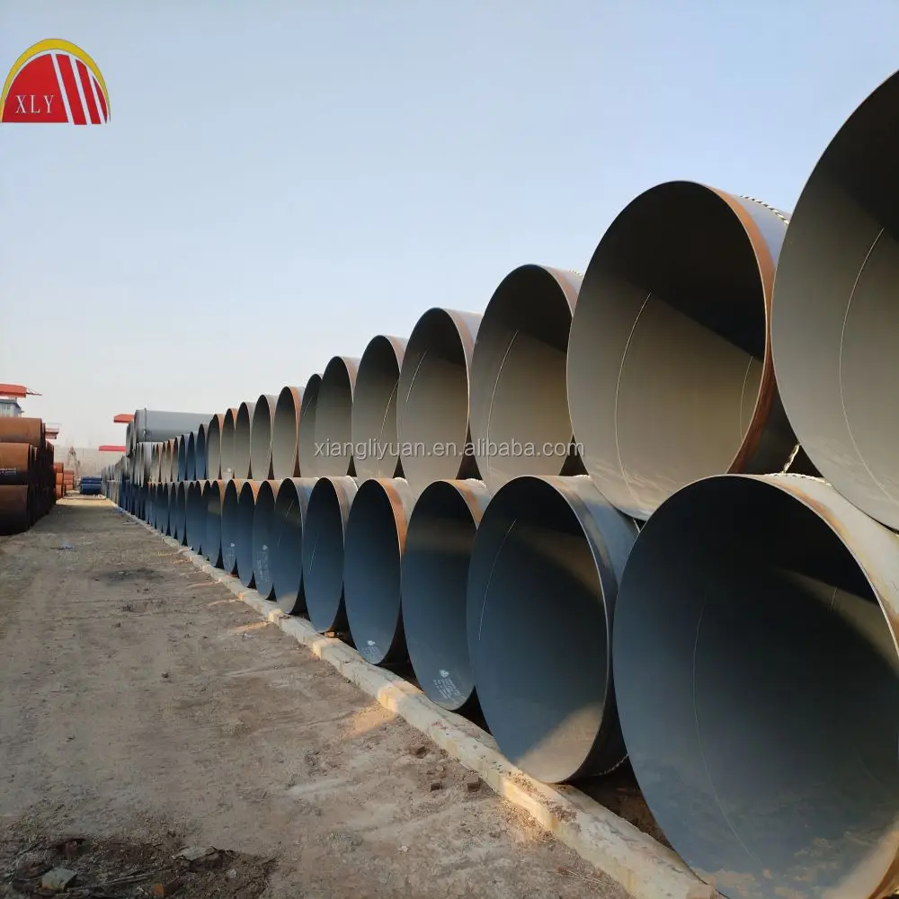 Large Diameter Hydropower Penstock Api 5l Carbon Steel Spiral Spiral ...