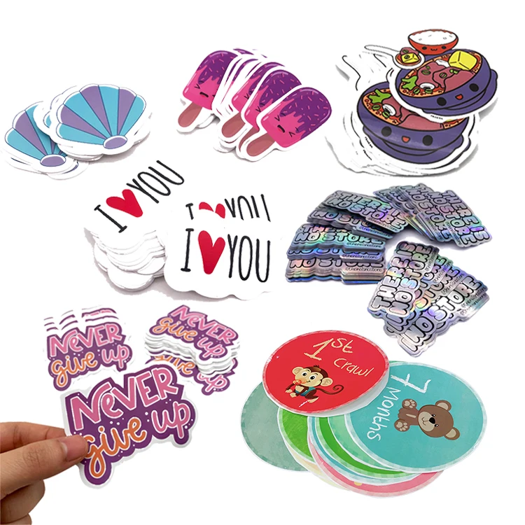 Custom Printed Logo Transparent Car Stickers For Packaging Pet With ...