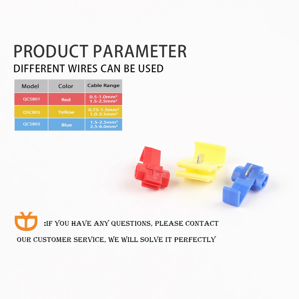Scotch Lock Wire Connectors Quick Splice Terminals Crimp No Stripping ...