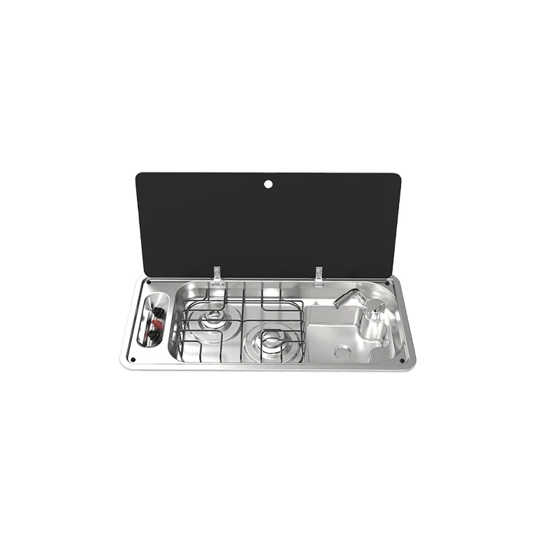 High Quality Two Burner Gas Hob And Sink Combination Unit For Rv ...