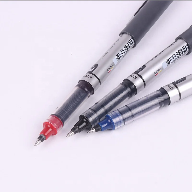 0.7 0.5mm Various Color Free Ink Roller Pens Bullet Tip Plastic ...