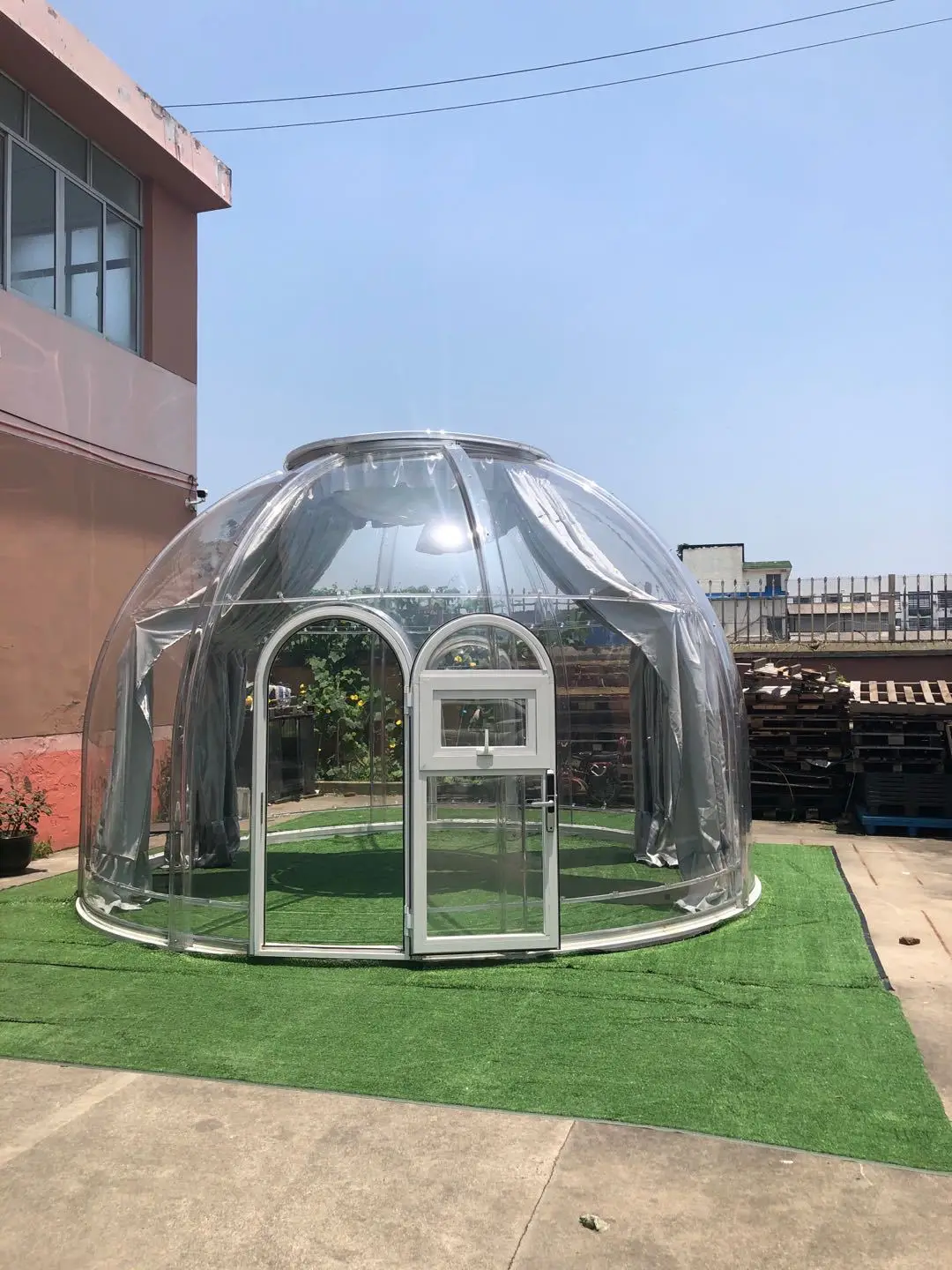 Aluminum Alloy Sun Room - MAXKY BUILDING Dome Tents