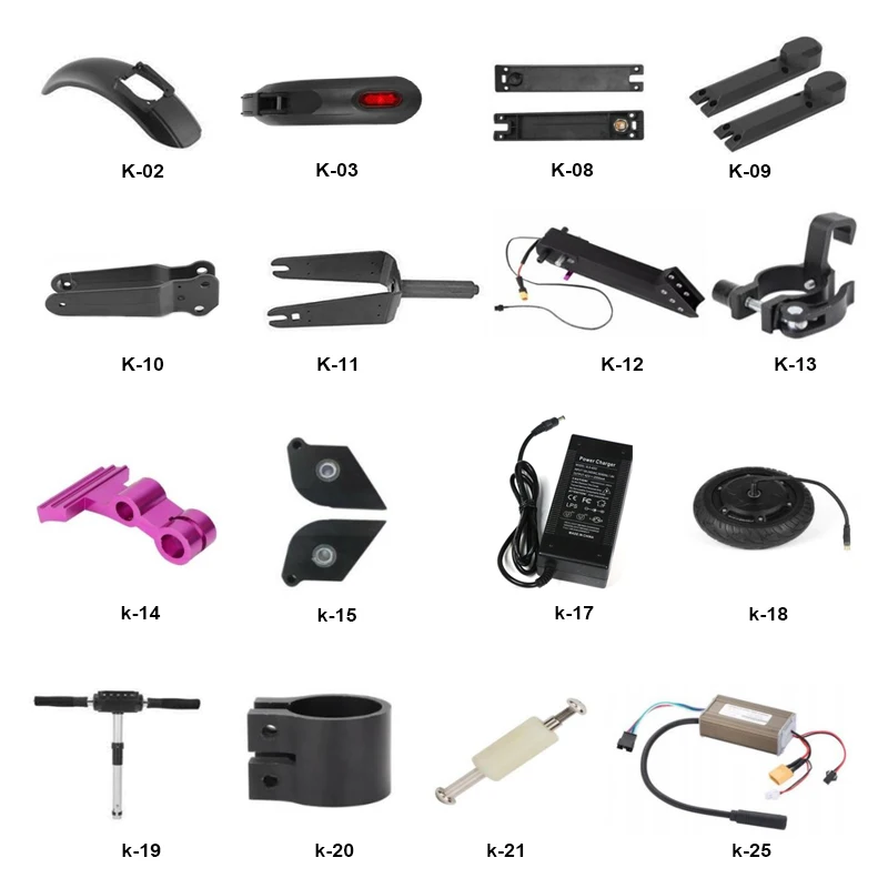 New Image E Scooter Body Parts Full Sets Original Max G30 Repair Parts ...
