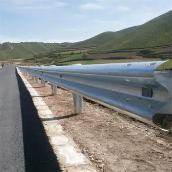 Stainless Steel Galvanized Beam Highway Roadway Corrugated Road Safety ...