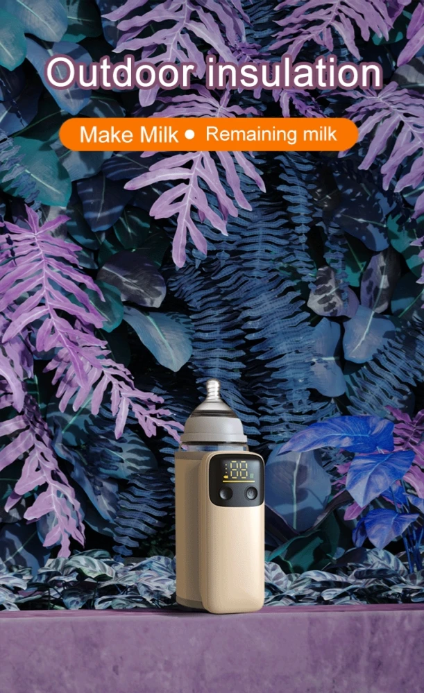 Customized Rechargeable Cordless Electric Heated Milk Usb Battery Water ...