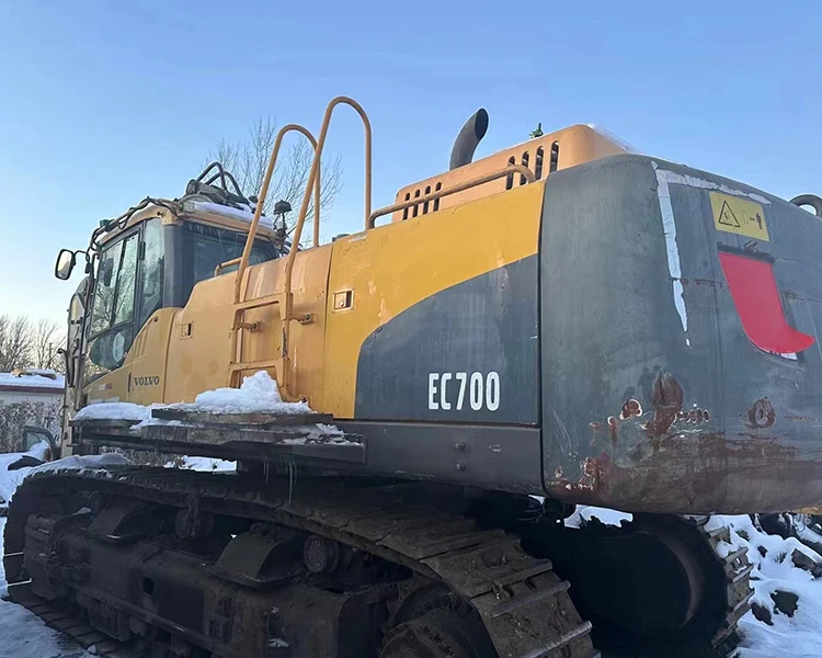 Original Second-hand Volvo Ec700 Hydraulic Crawler Excavator 70 Ton ...