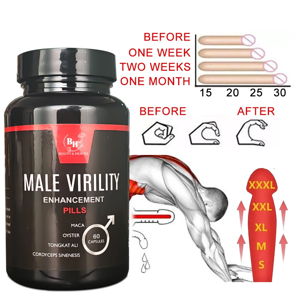 Maca Capsules - Natural Male Energy Enhancer & Private Label