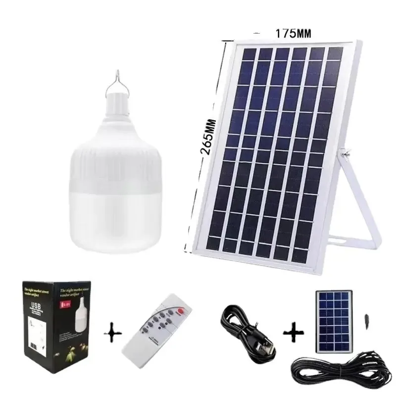 High Brightness Solar Bulb Light Led Emergency Portable Emergency ...