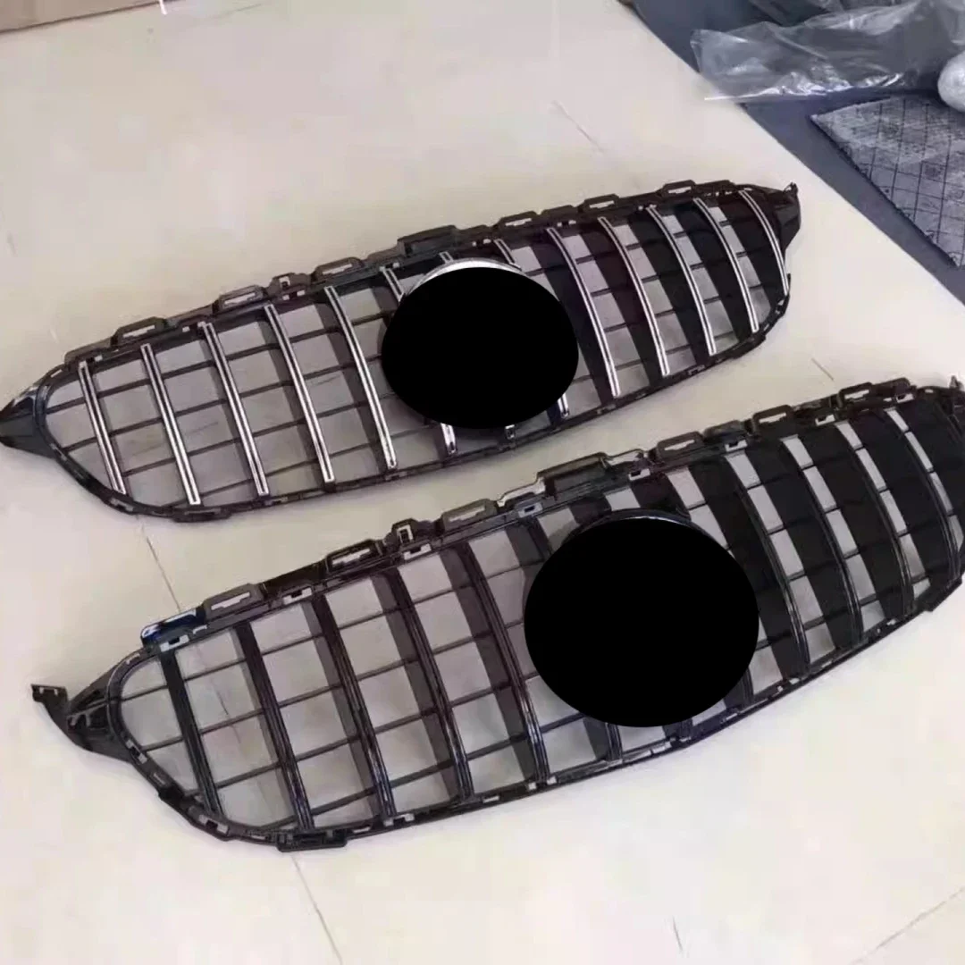 Grill Mask Grid Radiator Grille Assembly For Mercedes-benz C-class W205 ...