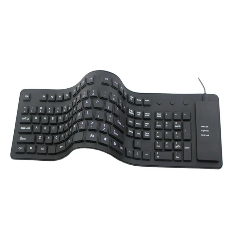 USB Keyboards for Laptops - Flexible, Soft, and Foldable