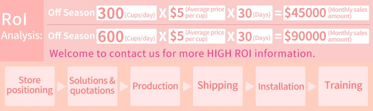 HENGZHI Intelligent Fully Automatic Boba Tea Maker Machine