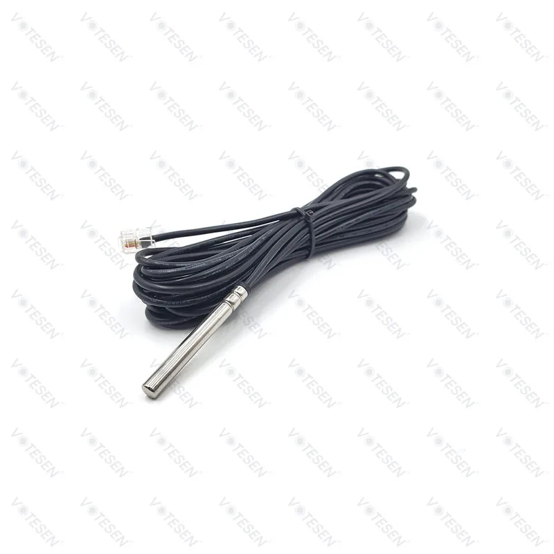 DS18B20 Temperature Sensor with RJ45, RJ11, RJ12 Connectors