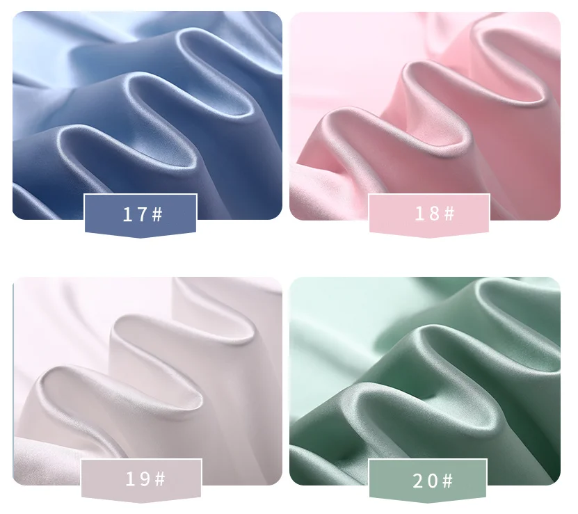 Professional Pure Silk Factory Wholesale 100% Mulberry Silk Charmeuse ...