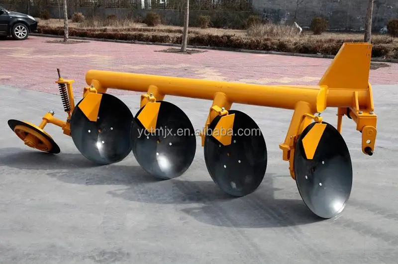 3 Point Mounted Farming Tractor Attachment Round Tube Disc Plough For ...