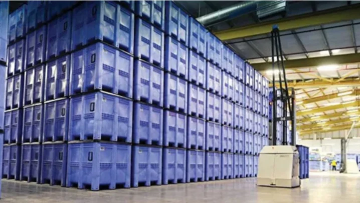 Large Plastic Pallet Box for Sale - Heavy Duty & Eco-friendly
