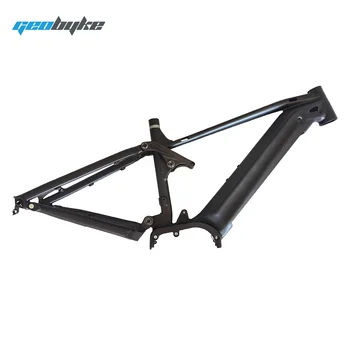 Full Suspension Electric Bike Frame For Bafang Mid Drive G510 27.5/29 ...