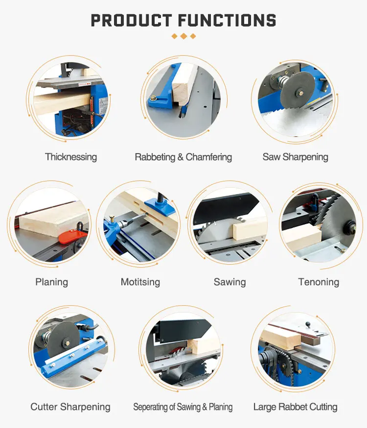 Multifunctional Woodworking Planer - Universal Bench Machine