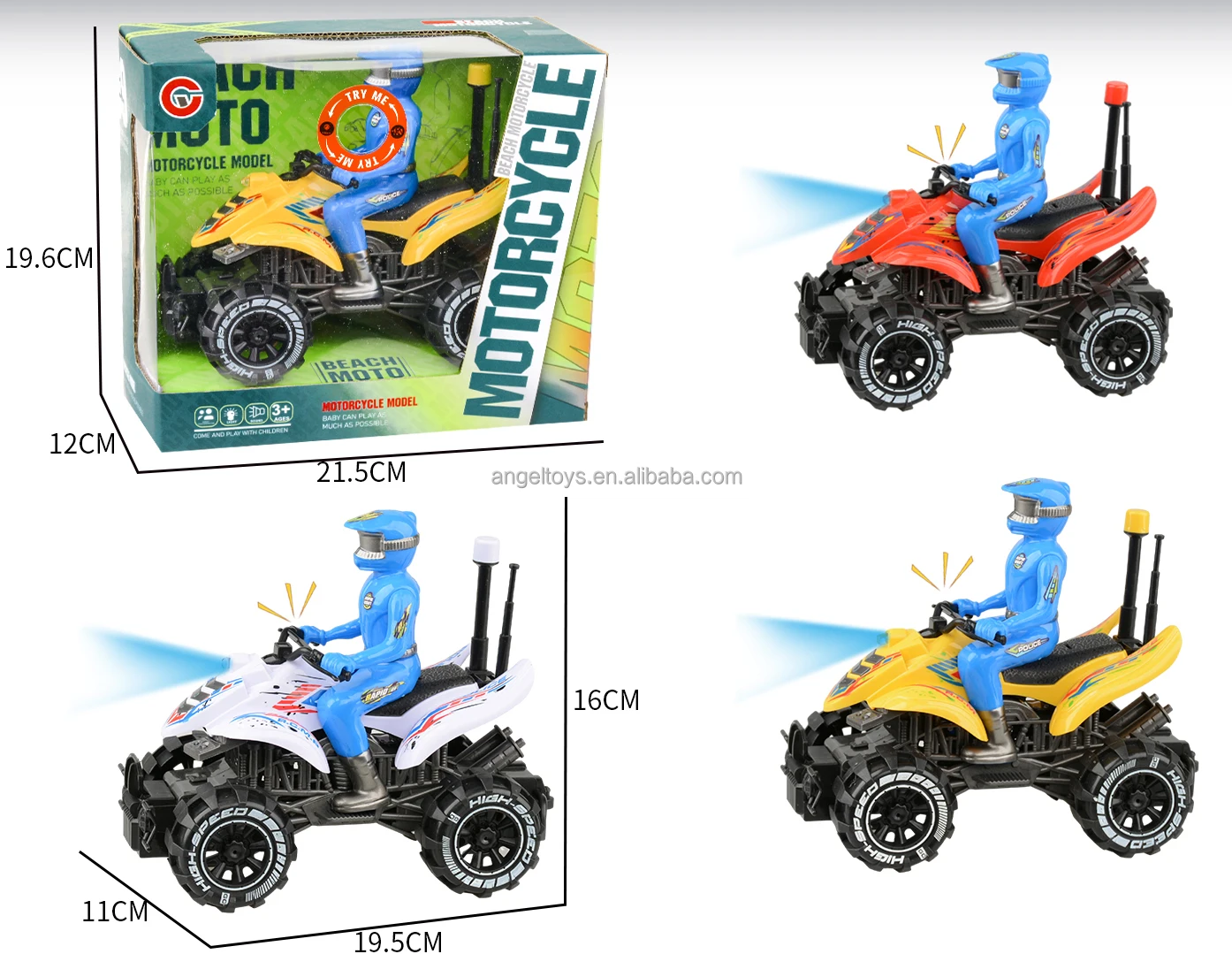 Friction Toys Vehicle Friction Motorcycle With Light And Sound For Sale ...