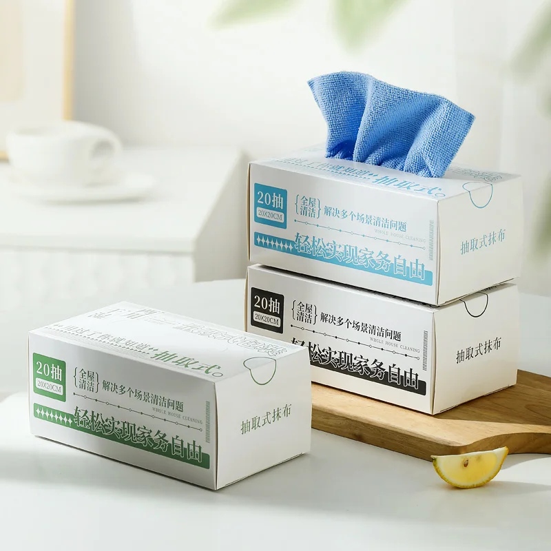 Smart Microfiber Rags In Box (pack Of 20)180gsm Lint Free Cloth ...