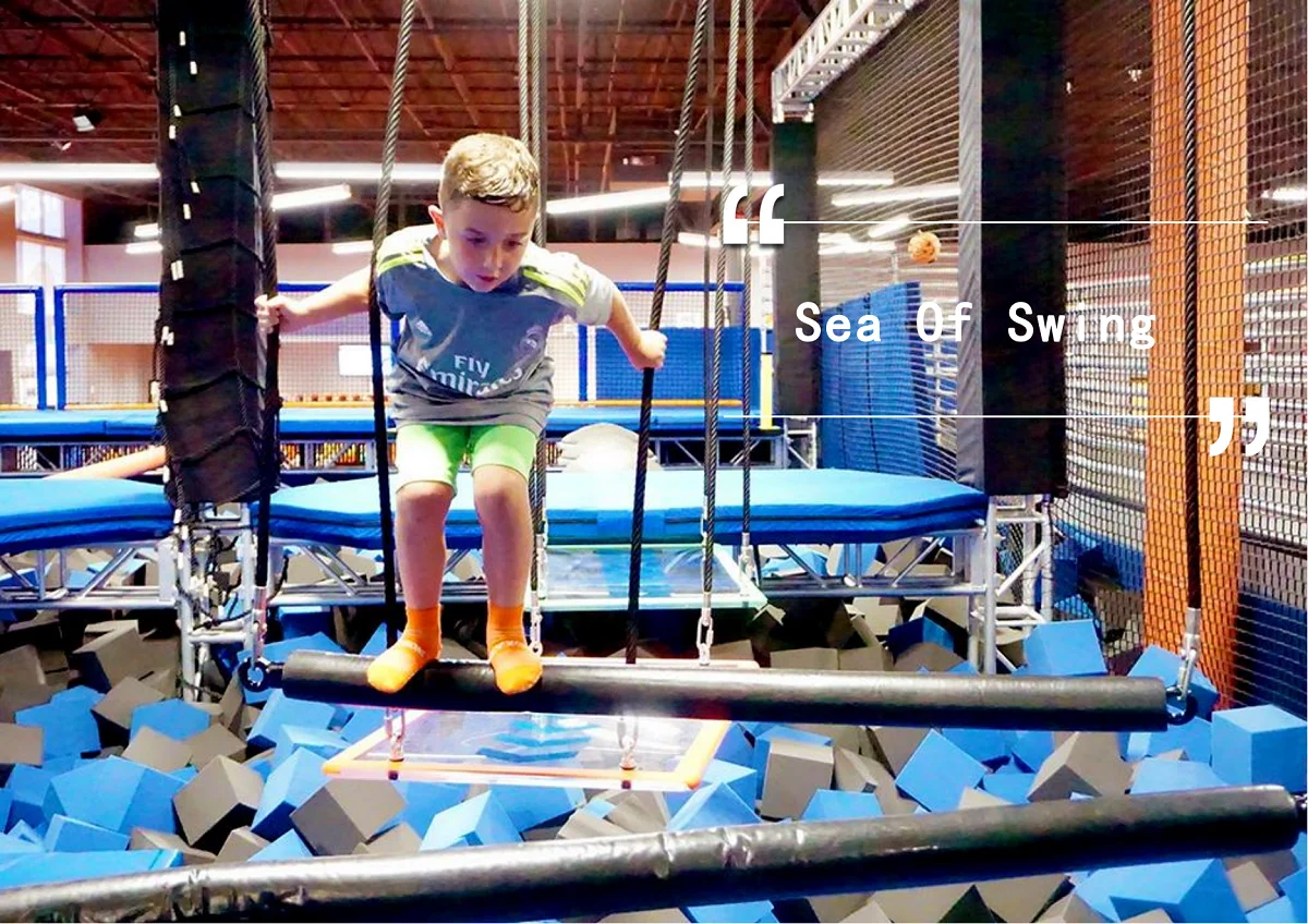 2023 Indoor Ninja Warrior Kids Obstacle Course With Aluminum Structure ...